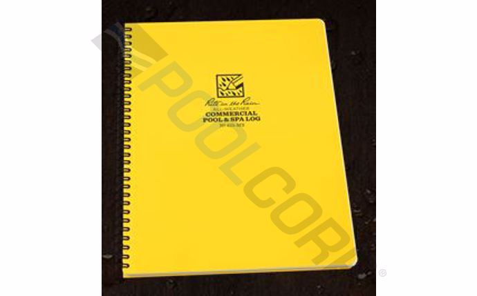 425-MX, COMMERCIAL POOL & SPA LOG BOOK – 24-7 POOLS AND SPAS