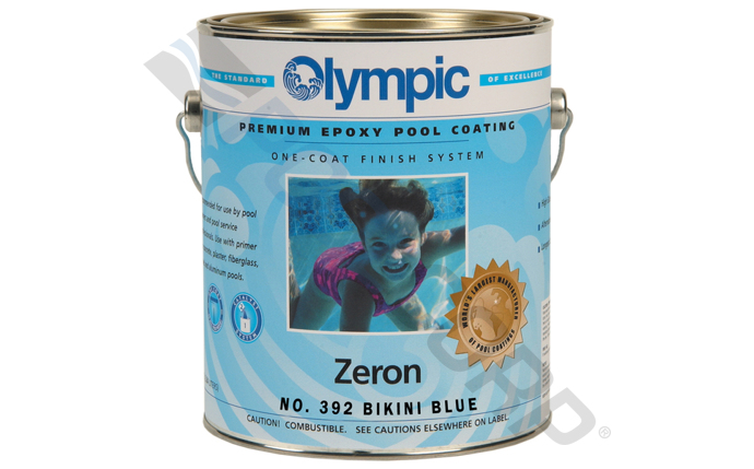 392 G GAL BIKINI BLUE, ZERON 1 CATALYST/ 1 PAINT – 24-7 POOLS AND SPAS