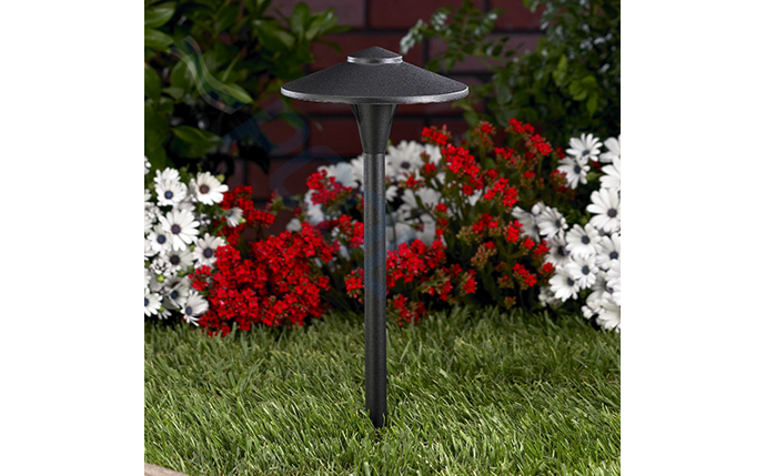 PR-4704-B-2.5-W-T3 2.5W BLACK, WARM LED T3 PATH LIGHT – 24-7 POOLS AND SPAS